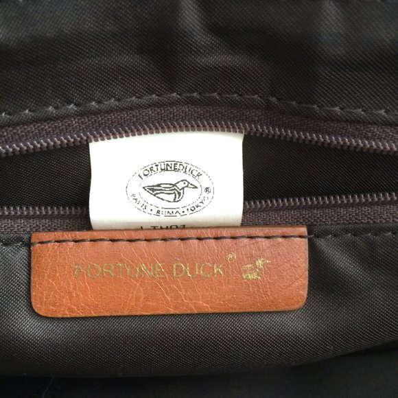 Fortune Duck | Bags | Vintage Fortune Duck Leather Shoulder Bag | Poshmark
